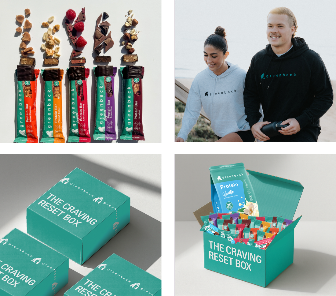 Greenback plant-based protein bars
