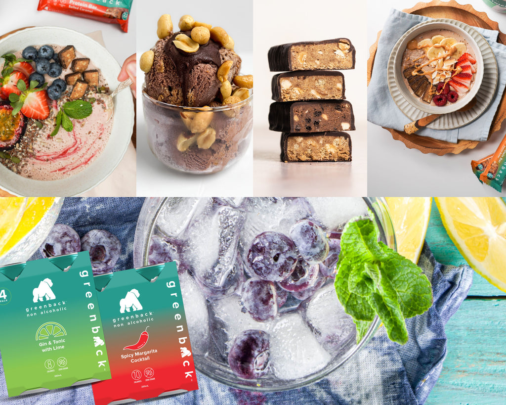 Greenback plant-based protein bars