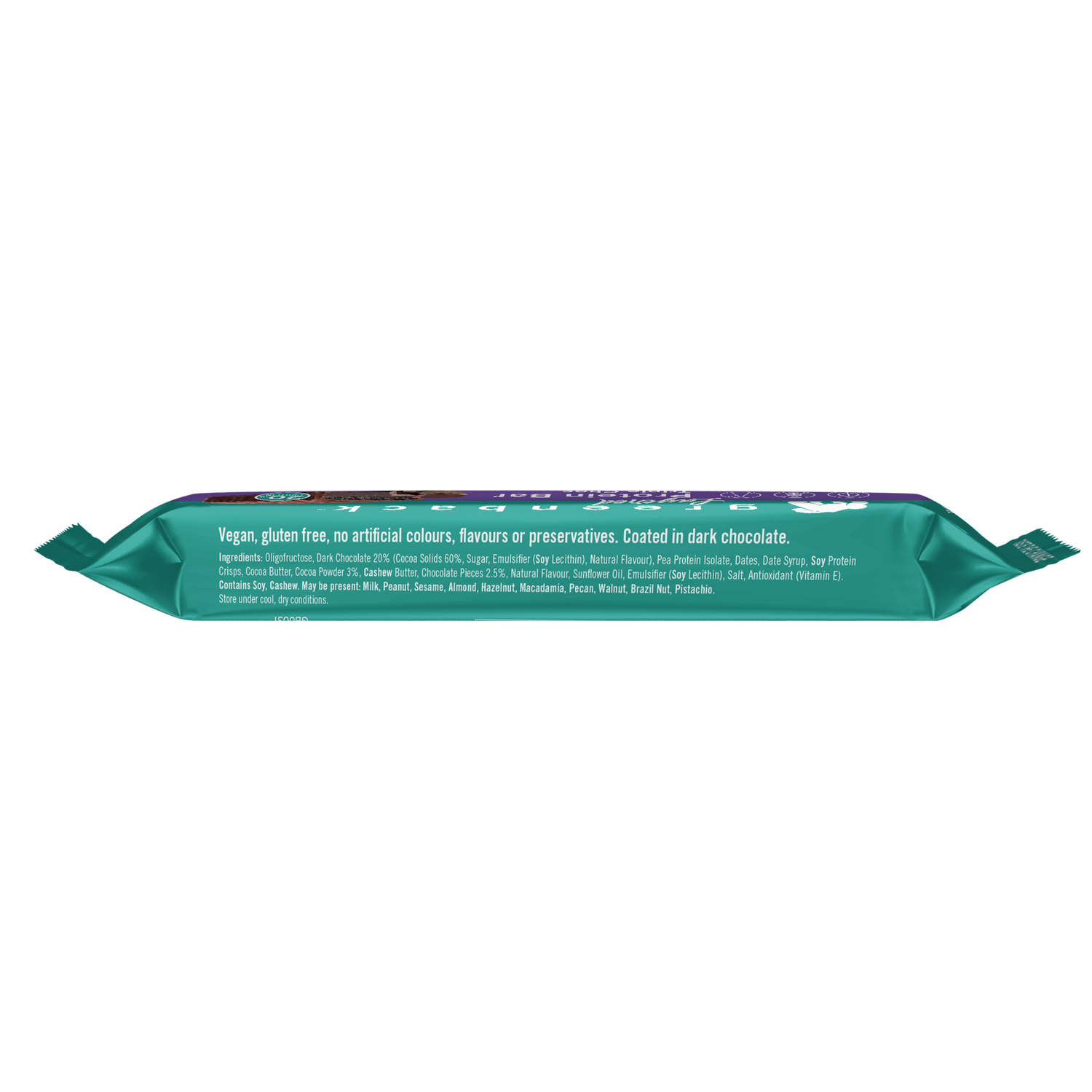 **NEW** Plant-Based Layered Triple Choc Protein Bar 50g x 12pk - Greenback